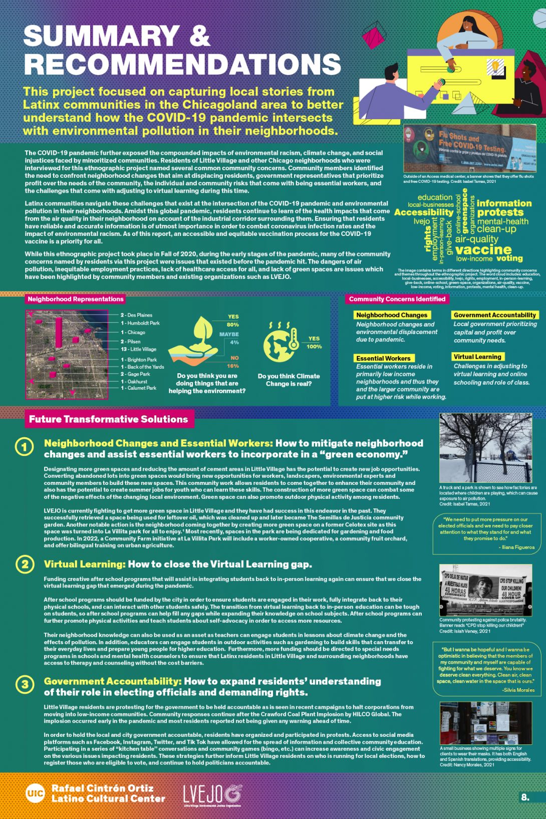 Climates of Inequality — Summary and Recommendations